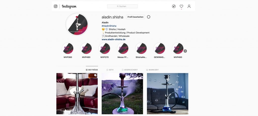 Aladin Shisha - Großhandel für Shisha, Tabak, Kohle und mehr